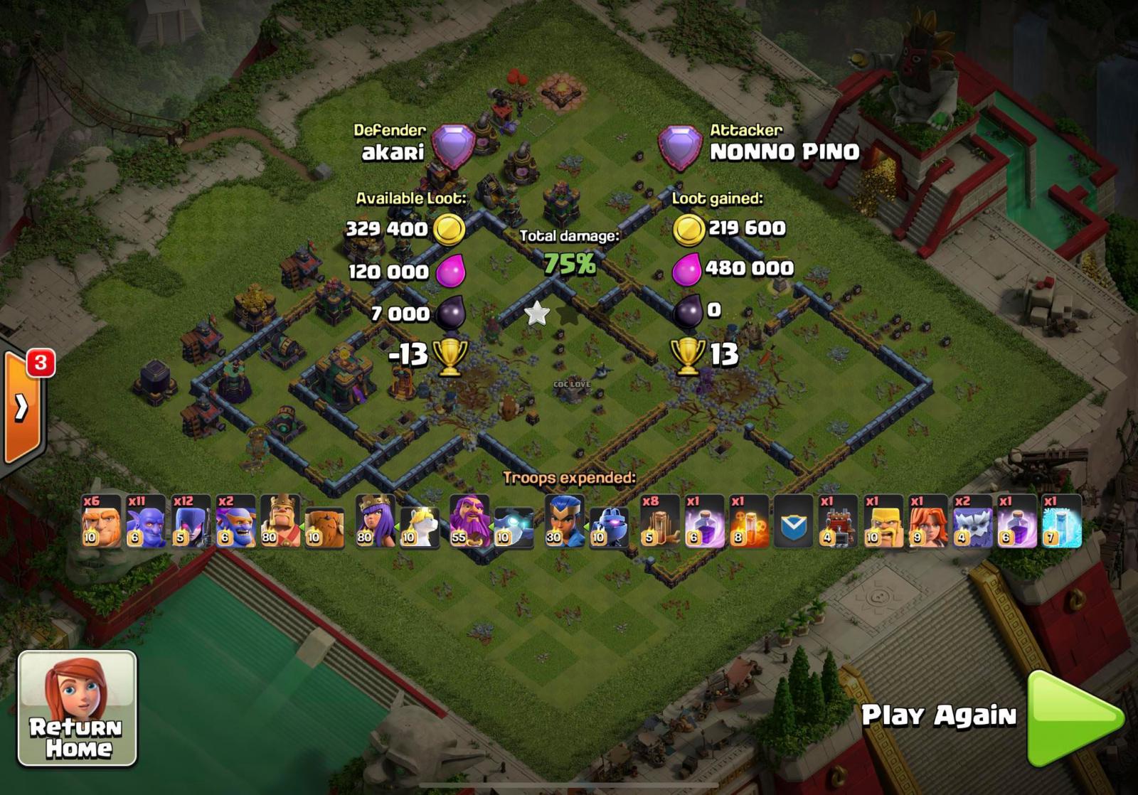 NEW BASE TH14 DỄ 1 SAO RANK 5k8 HUYỀN THOẠI BAY CÚP Tháng 10 2021 Clash of clans